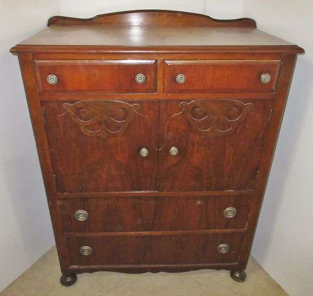 Antique six-drawer dresser, all original, 33"W x 18"D x 40"H, great for ...