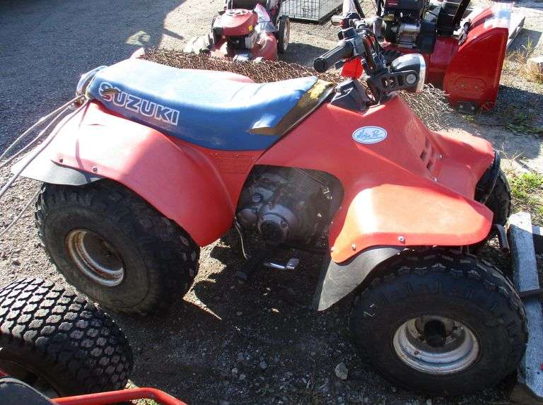 1987 LT125cc Suzuki 4-wheeler, ran when parked 2 years ago - Albrecht ...