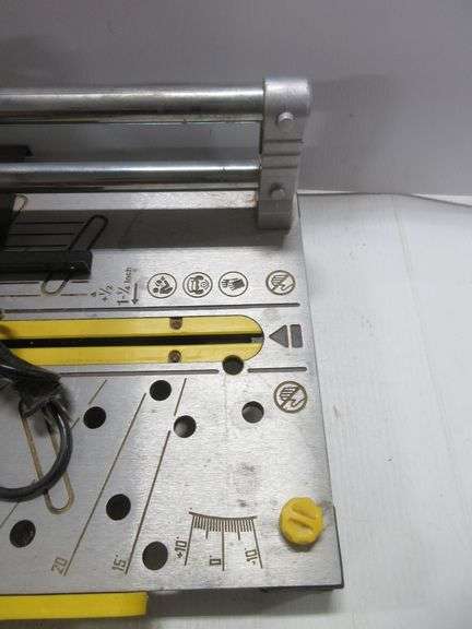 5" Florcraft flooring saw, nice - Albrecht Auction Service