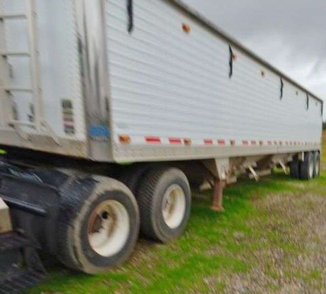 2009 Timpte 40' Aluminum Grain Hopper, 102" x 84", Air Ride, Commercial ...