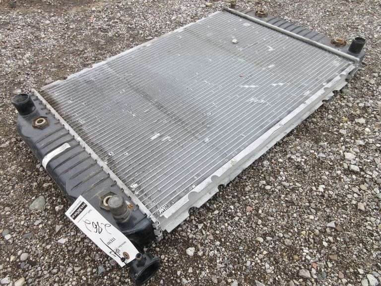 Radiator, 35"W x 21"H, unknown condition, as is - Albrecht Auction Service