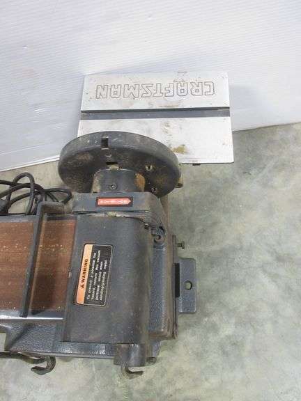 Craftsman belt/disc sander, 4" x 36" belt, 6" disc, 2/3 HP, used, good ...