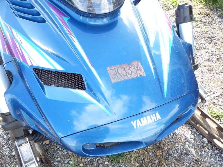 1996 Yamaha VMax 600 XT snowmobile, recently serviced, good - Albrecht ...