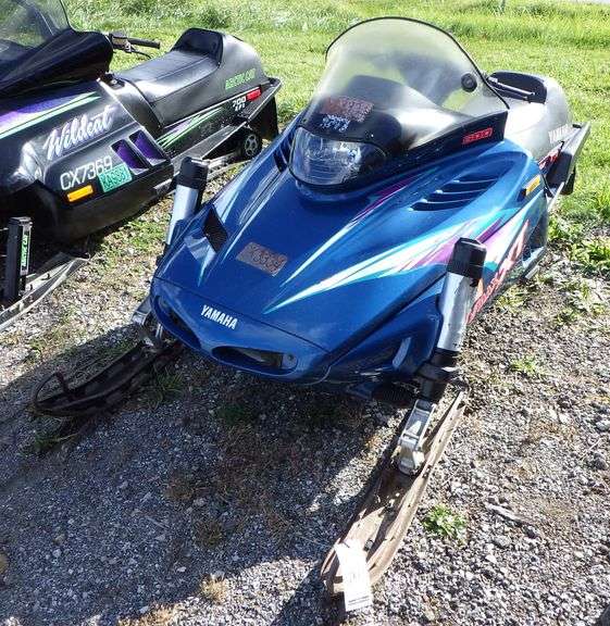 1996 Yamaha VMax 600 XT snowmobile, recently serviced, good - Albrecht ...