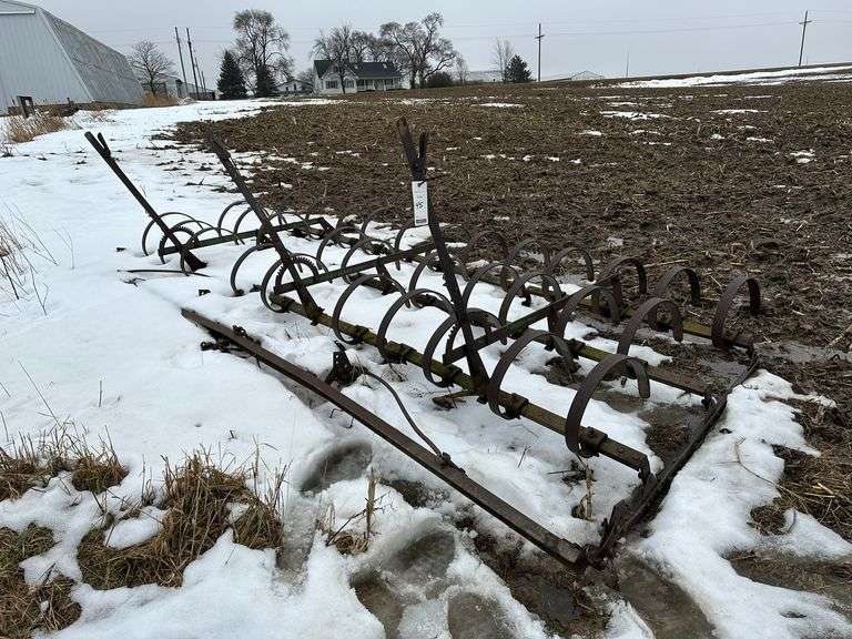 12' Spring Tooth Drag Harrow - Albrecht Auction Service