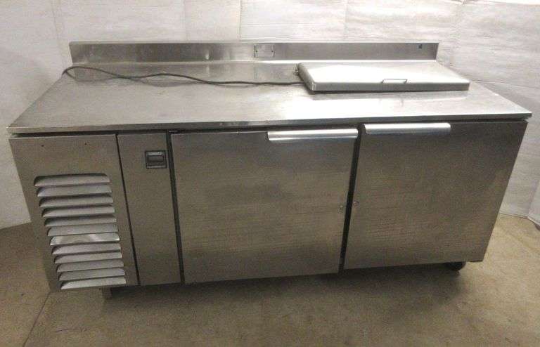 Hobart cold prep work station, 75"W x 35"D x 36"H - Albrecht Auction ...