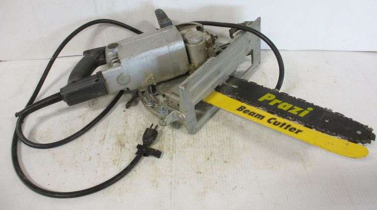 Beam cutter with Skil worm drive, no. 825, runs - Albrecht Auction Service