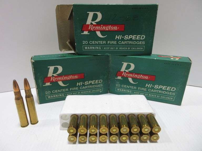 (60) Rounds of Remington 30-06 Springfield Core-lokt Ammo, 180-Grain ...