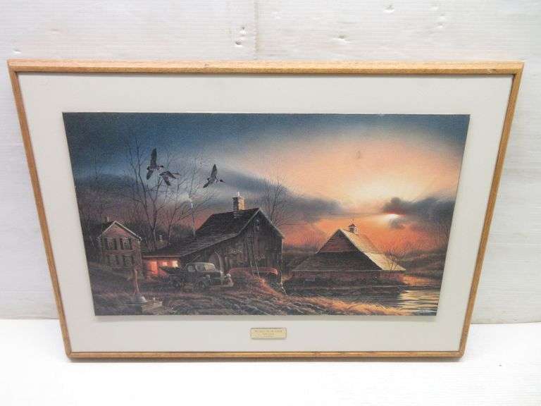 Terry Redlin prepared for the seasons framed print, 30"W x 21"H, nice ...