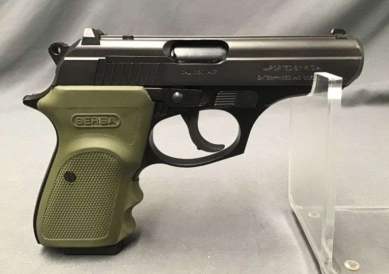 Bersa Thunder .380 Auto Pistol, Combat Matte, 8-Round Clip, Original ...