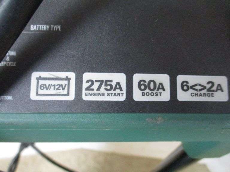 Masterforce heavy duty 6/12V 275 AMP battery charger/maintainer, works ...