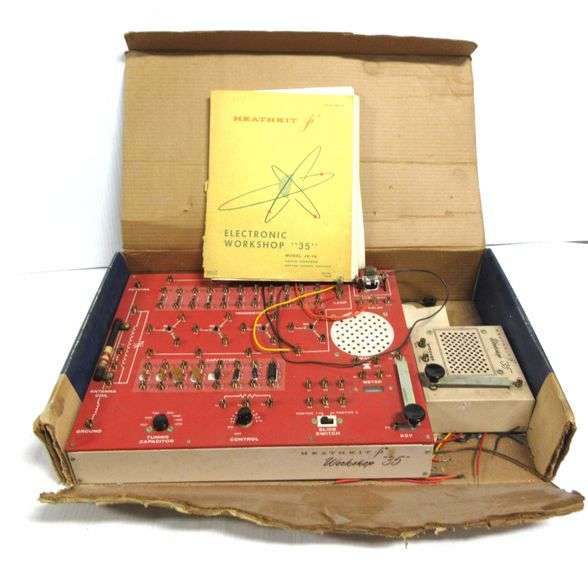 Heathkit electronic workshop, untested, as is - Albrecht Auction Service