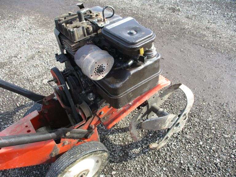 Ariens Rototiller, RT424, 4HP, 24" till, runs great - Albrecht Auction ...