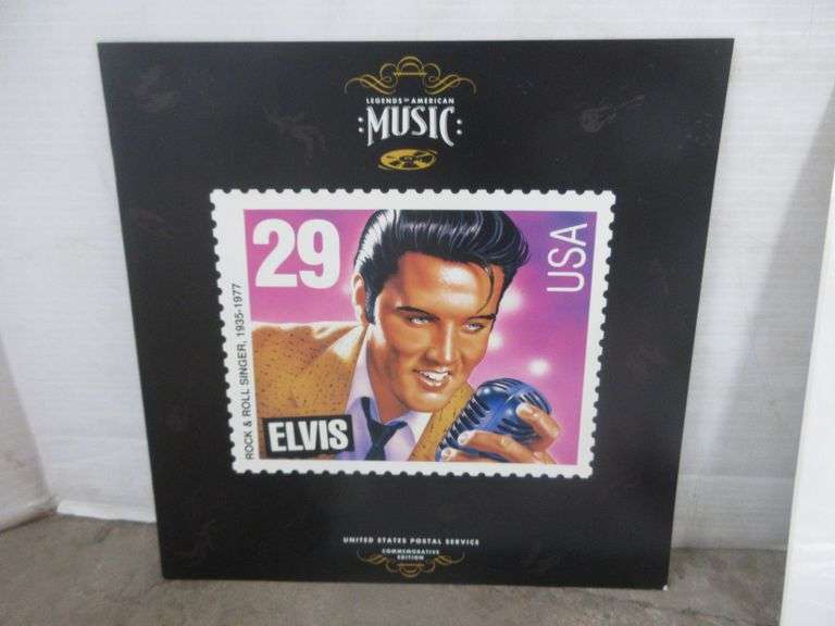USA Postal Stamp Collection, includes: Elvis Presley, new - Albrecht ...