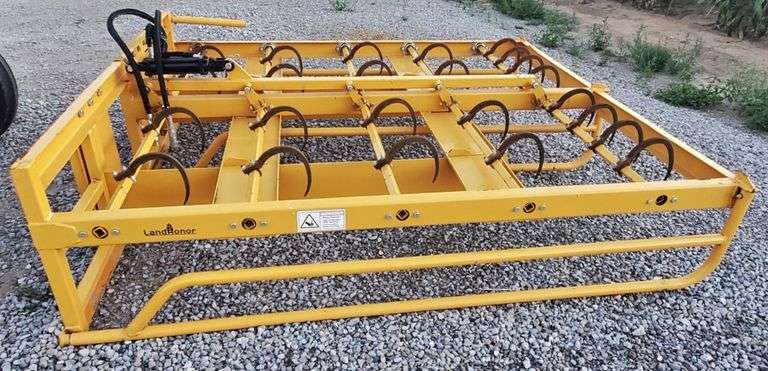 2021 LandHonor 10-Bale Accumulator Grapple, Skid Steer Hook-Up with ...