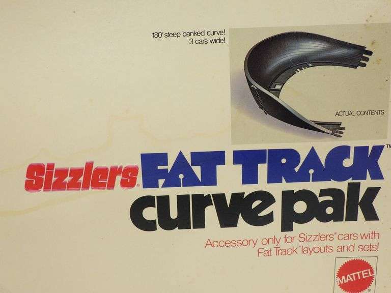 Hot Wheels sizzlers accessories crr. 1969 includes: Fat track curve ...