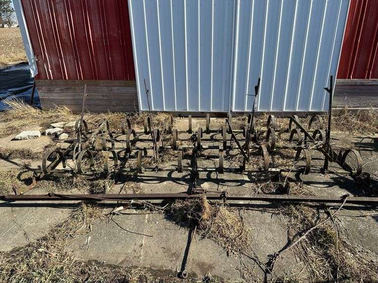 12' Spring Tooth Drag Harrow - Albrecht Auction Service