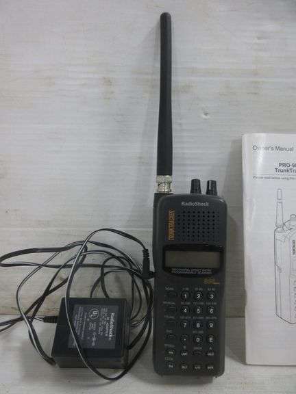 Radio Shack Pro-90 300-channel trunk tracker scanner, works when ...