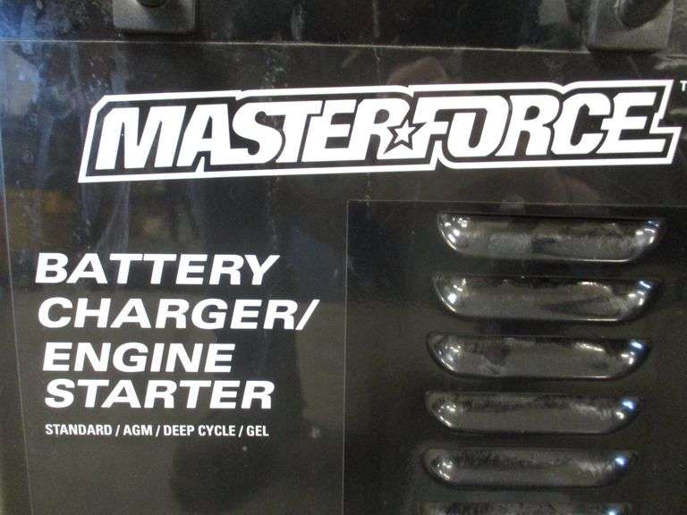 Masterforce heavy duty 6/12V 275 AMP battery charger/maintainer, works ...