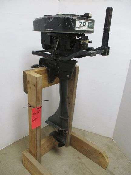 Ted Williams 7.0 HP air cooled boat motor, last ran five years ago, as ...