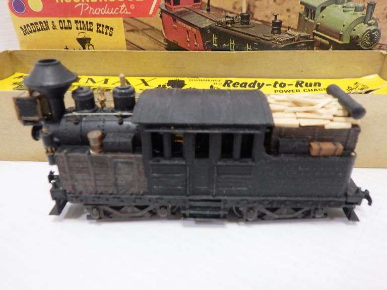 Old H.O Roundhouse Climax Steam logging engine, nice, in box - Albrecht ...