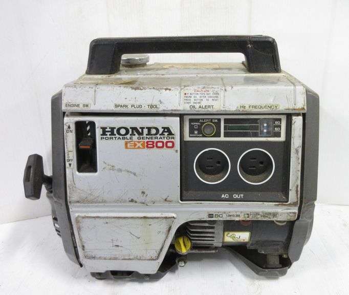 Honda EX800 generator, for parts or repair, motor turns over, warehouse ...