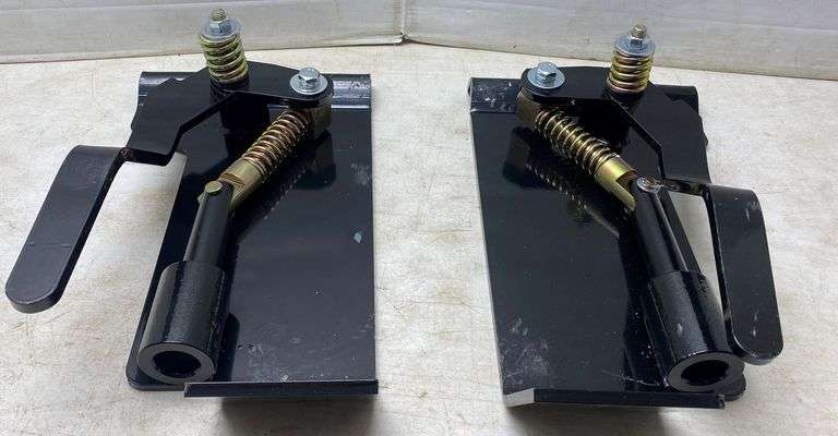 Universal skid steer quick attach conversion brackets for fast ...