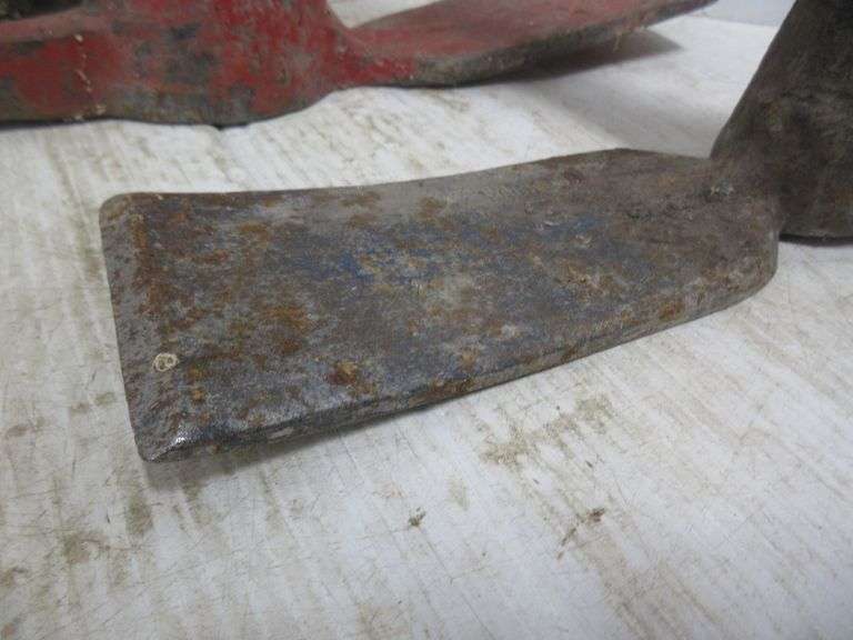 Ludell axe with fiberglass handle, and (2) Pickaxes, all good ...