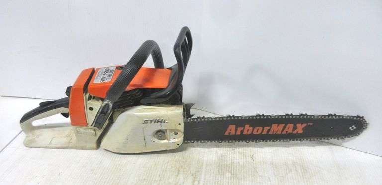 Stihl 024 AV chainsaw, made in West Germany, metal case, 42cc, new fuel line, carb, and spark ...