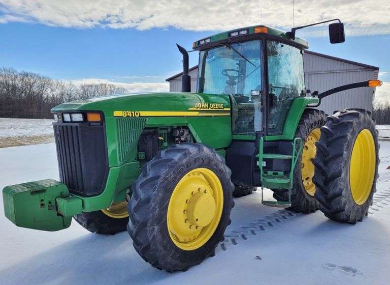 2001 John Deere 8410 Tractor, (12,400 Hours), Fully Integrated Auto ...