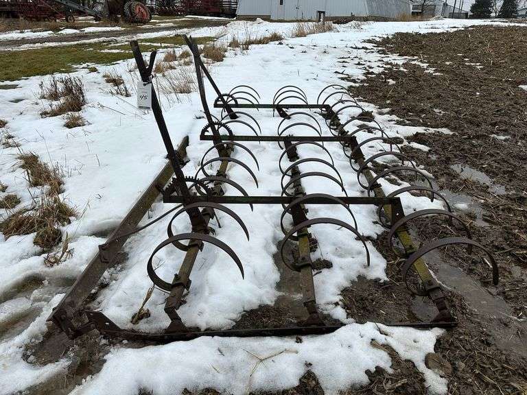 12' Spring Tooth Drag Harrow - Albrecht Auction Service
