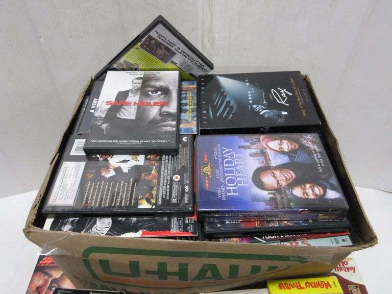 Approx. (90) DVDs and (8) VHS - Albrecht Auction Service