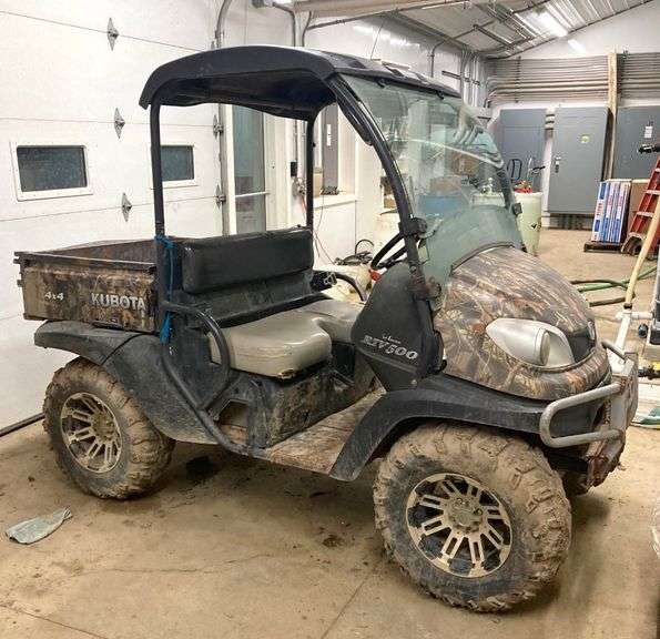 This item Selling ABSOLUTE! ~~~ Kubota RTV 500, Camo, (3722 Hours ...