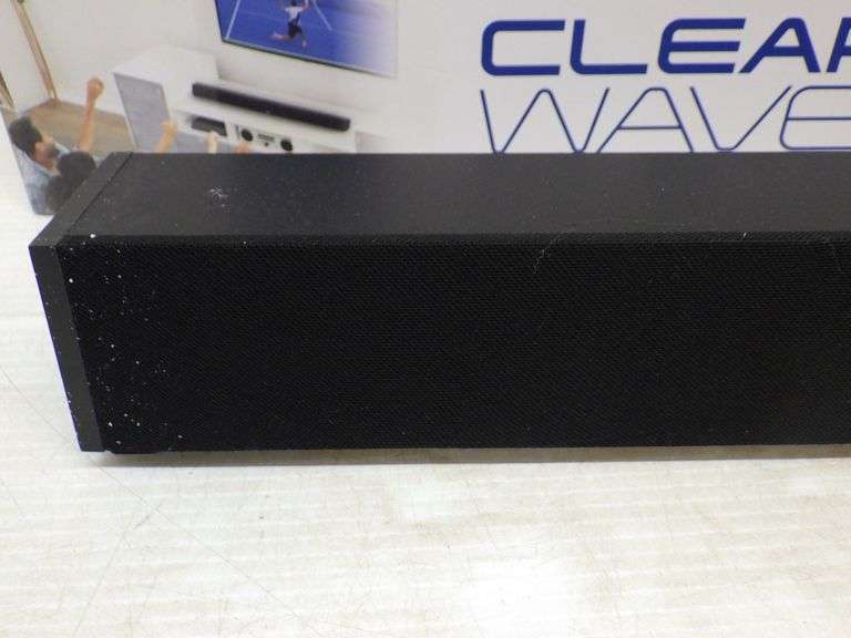 ClearWave wireless soundbar with remote, 37"L, opened box, in new ...
