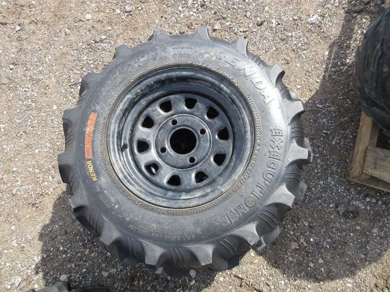 Complete set of Kenda Executioners, 6-ply rated, no wear, comes with ...