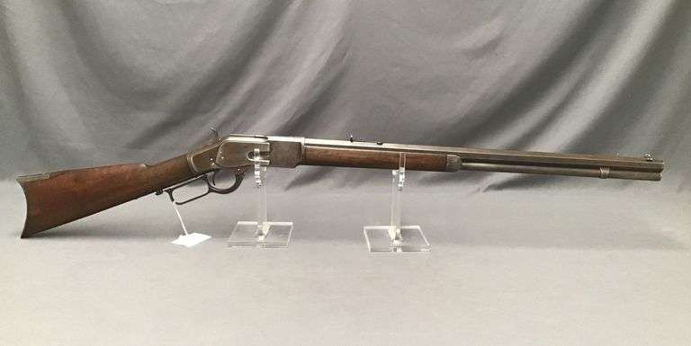 Winchester Model 1873 .44-40 Caliber Lever Action Rifle, with Octagon ...
