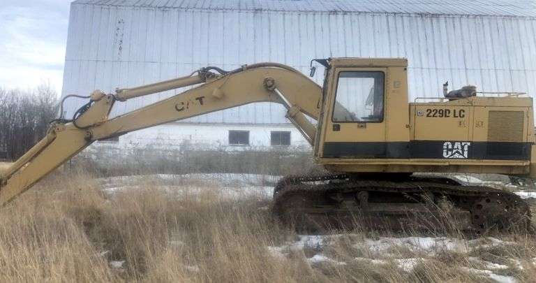 1995 CAT 229 Excavator, Tight Arm and Swing Gear, Nice Undercarriage ...