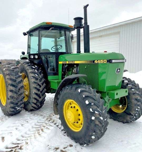 John Deere 4450 Tractor, (8200 Hours), Owned Over Ten Years, Used Only ...