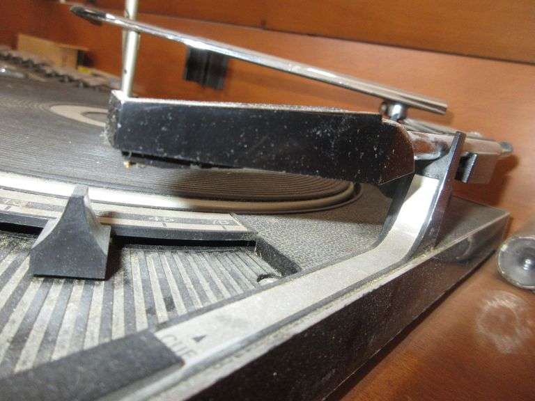 Wards Airline mid-century stereo console cabinet, 66"W x 19"D x 28"H ...