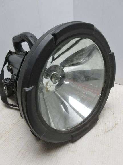 Cyclops 15 million candle power spotlight with shoulder strap, used ...