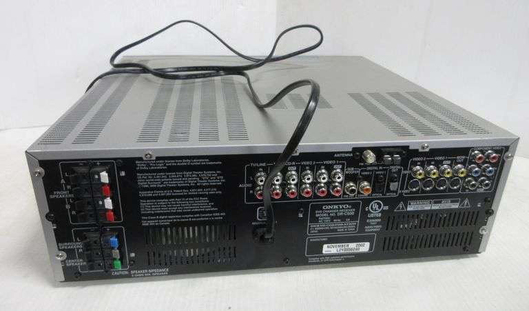 Onkyo DR-C500 five CD/DVD changer, no remote - Albrecht Auction Service