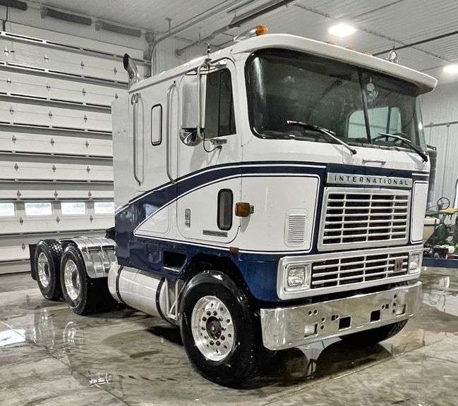 1985 International 9670 Cabover Semi Tractor, (641,480 Miles), 350 ...
