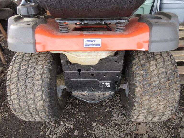 Husqvarna riding mower, 24 HP, 42" cut, YT42xLS, always stored inside ...