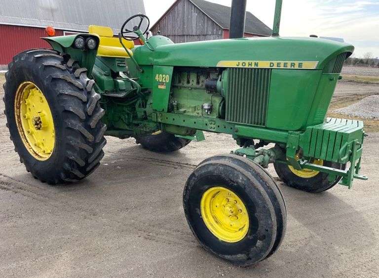 1968 John Deere 4020 Gas Tractor, (5245 Original Hours), S/N: 211R ...