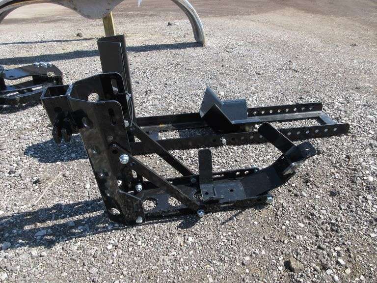 (2) Steel heavy duty fully adjustable motorcycle wheel chocks, for ...