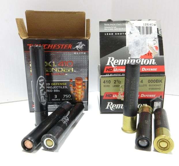 (10) Remington HD Ultimate Home Defence .410-gauge 2 1/2" shells, 1225 ...