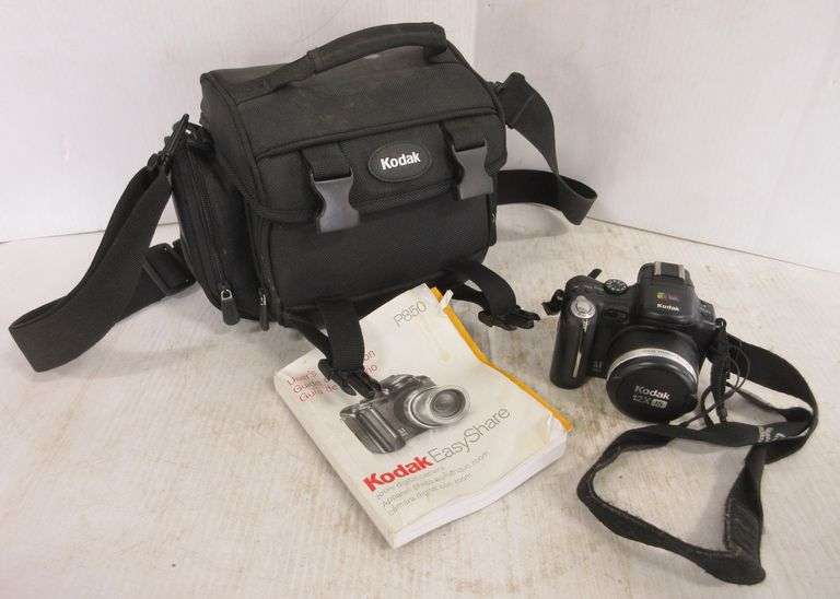 Kodak Easyshare P850 zoom digital camera with instructions, case, cords ...