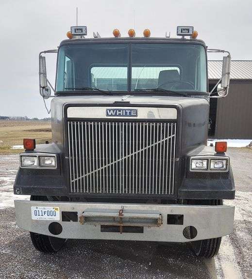 This item Selling ABSOLUTE! ~~~ 1986 White Semi Tractor, (Showing ...