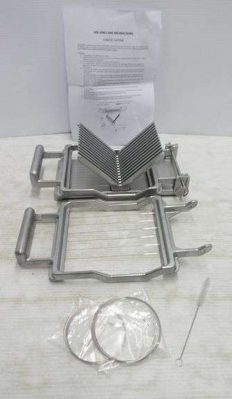 Commercial cheese cutter, stainless steel wire, aluminium alloy, with ...