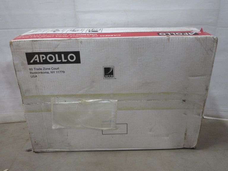 Apollo plastic cart wheels, 26"W x 34"L x 42"H, NIB - Albrecht Auction Service